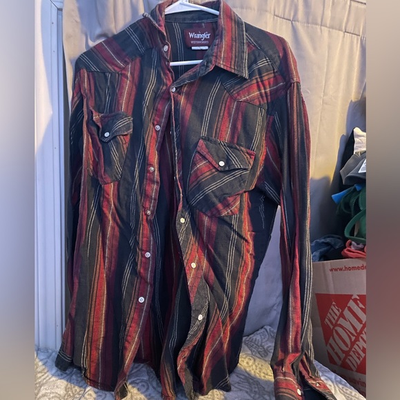 Jackets & Coats | Vintage Wrangler Button Up | Poshmark